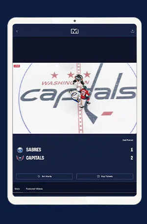 Watch LIVE Capitals Games