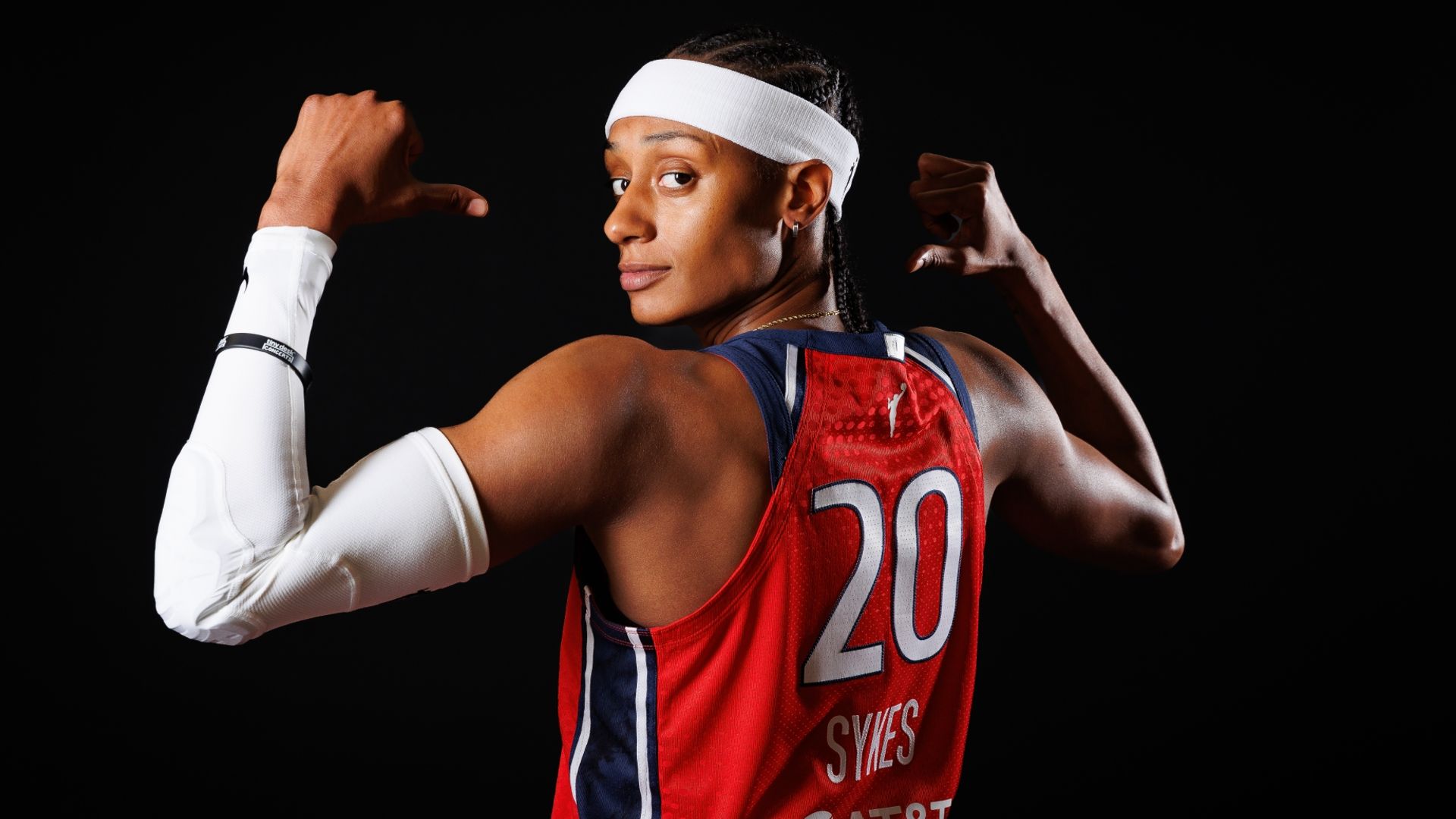 Brittney Sykes finally gets to wear No. 20 in the WNBA