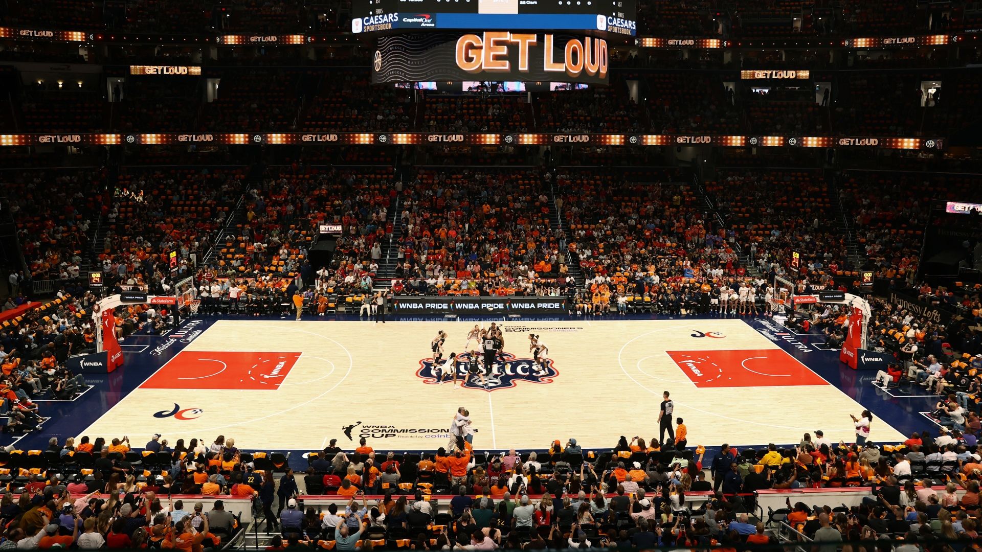 Mystics-Fever becomes highest-attended WNBA game since 2007