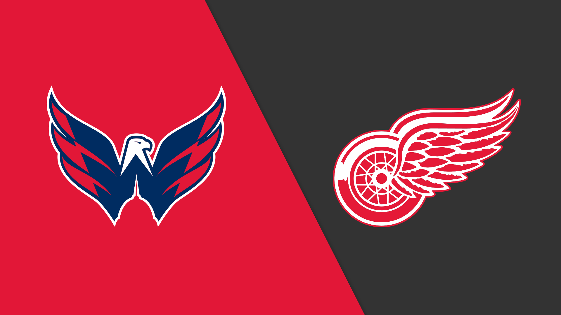 12/29 at 5PM - Washington Capitals vs Detroit Red Wings
