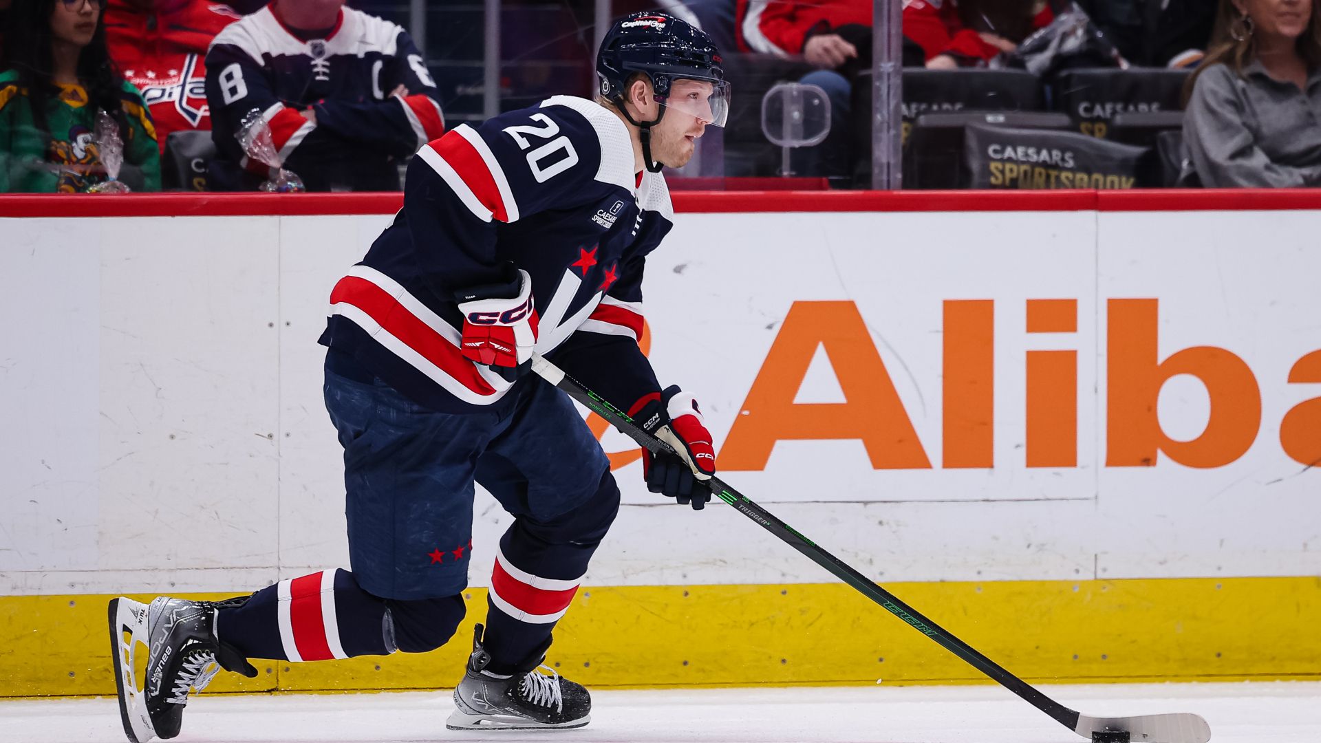 Lars Eller 'surprised' but 'thrilled' to return to Capitals