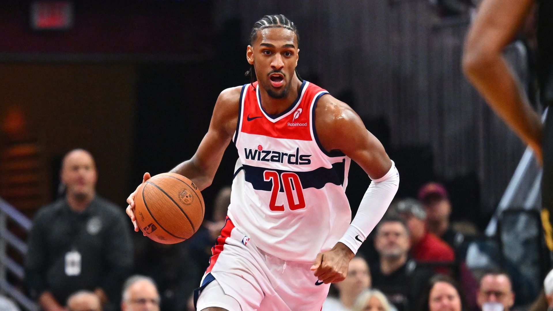 Alex Sarr evaluates his rookie season at the quarter mark