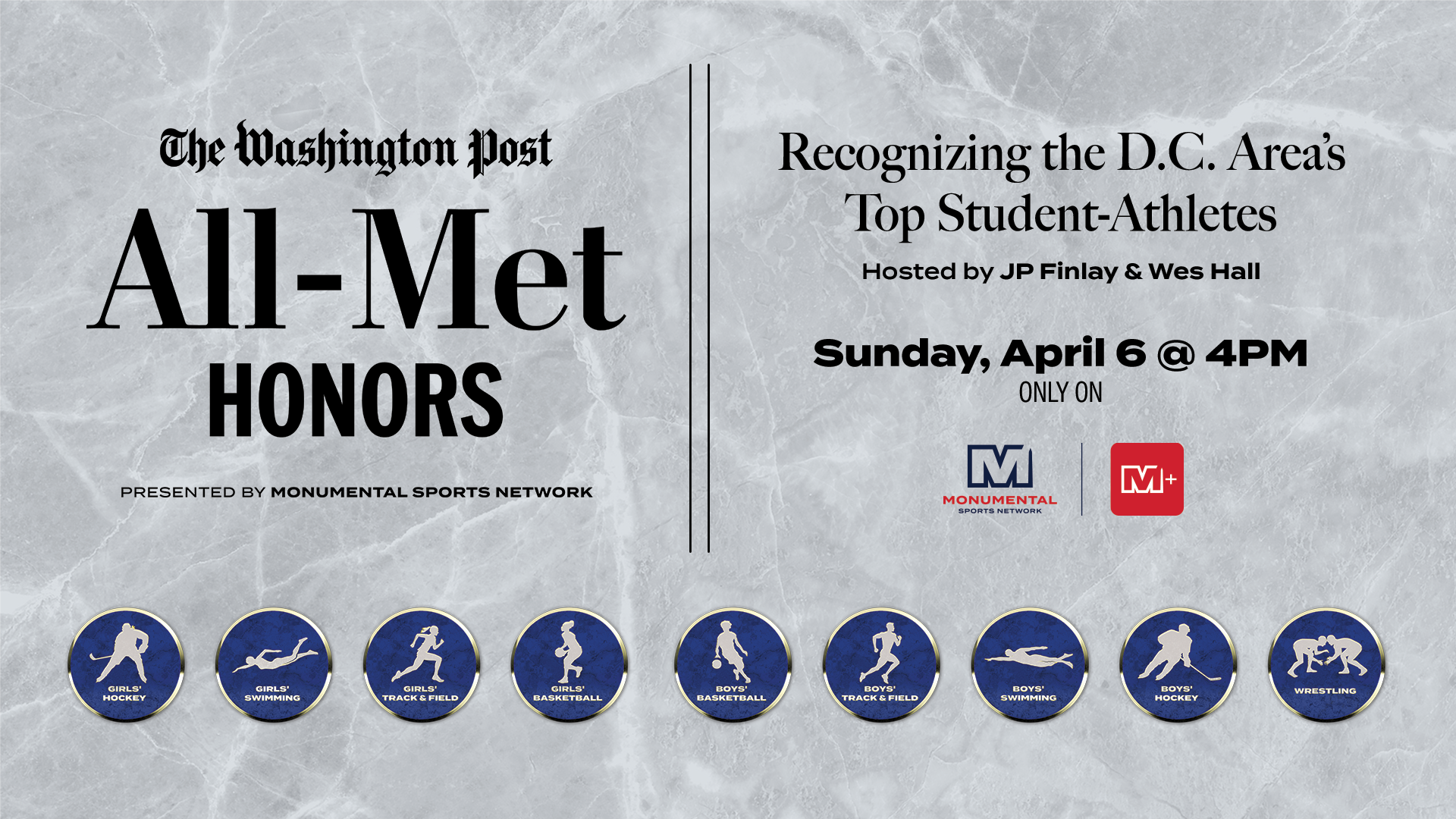 Watch The Washington Post All-Met Honors | Monumental Sports