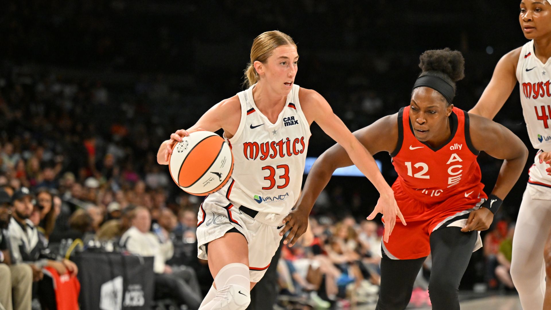 Rookie Lucy Olsen made the push for a bigger role with Mystics when ...