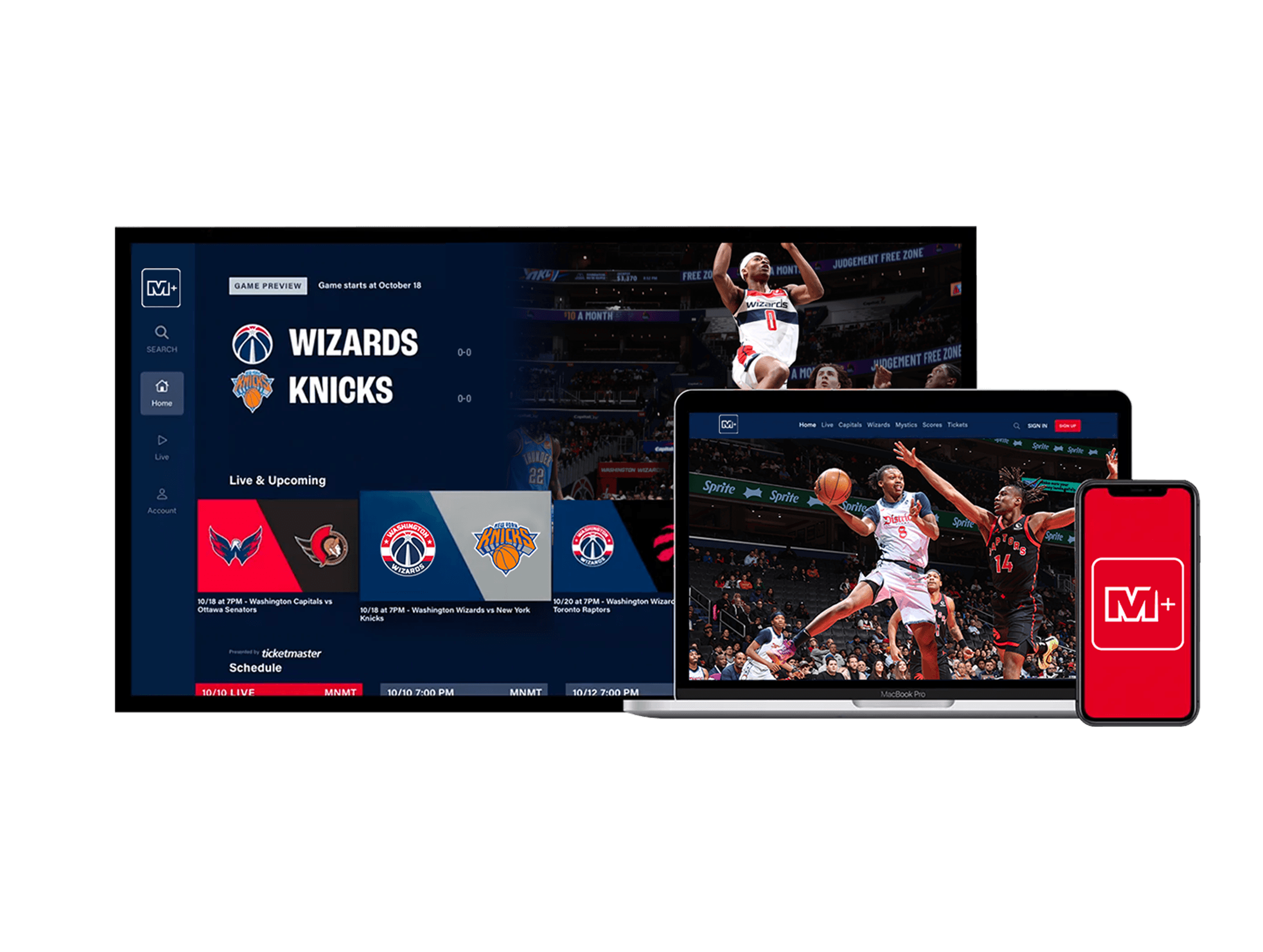 Watch LIVE Wizards Games