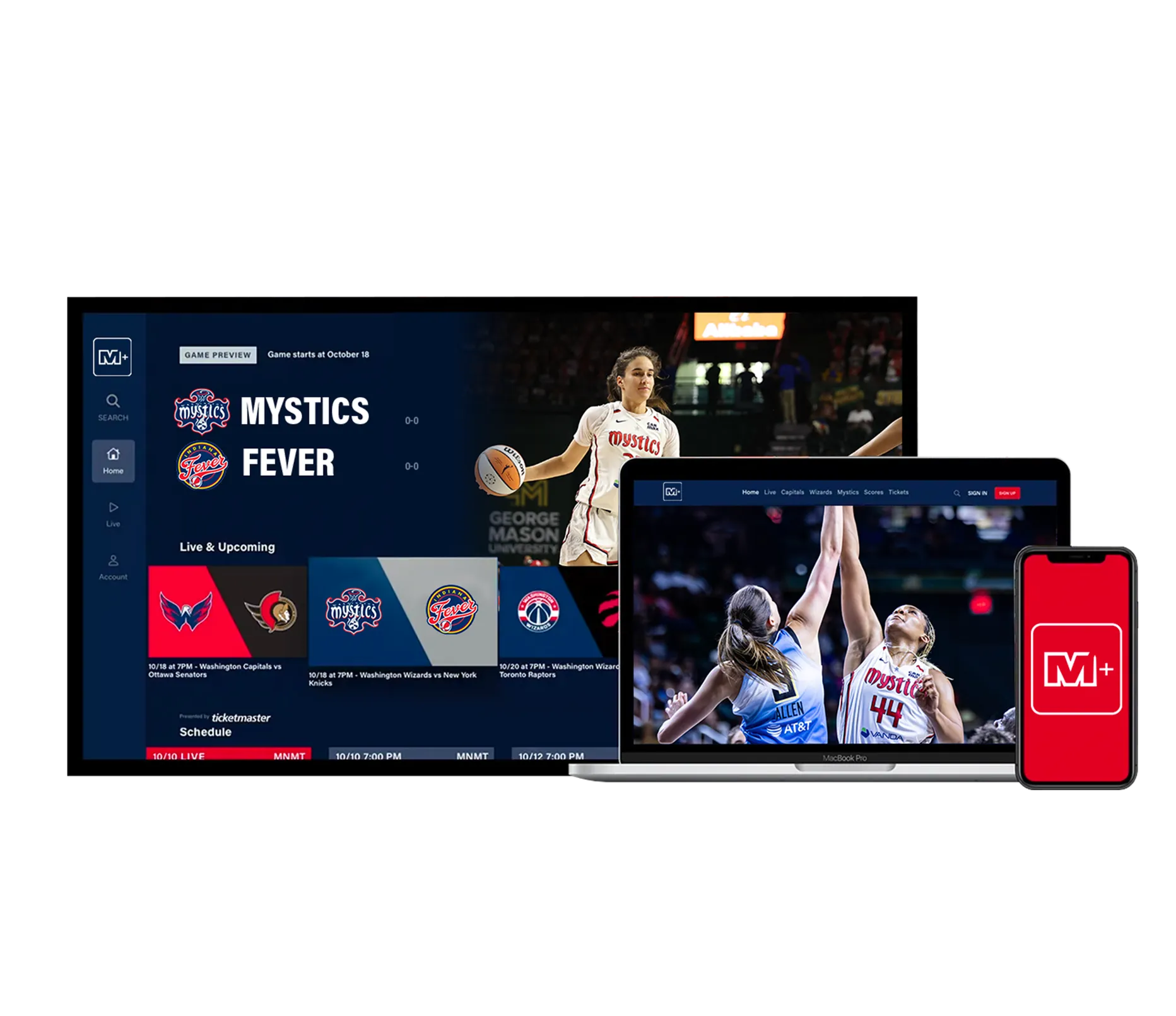 Watch LIVE Mystics Games