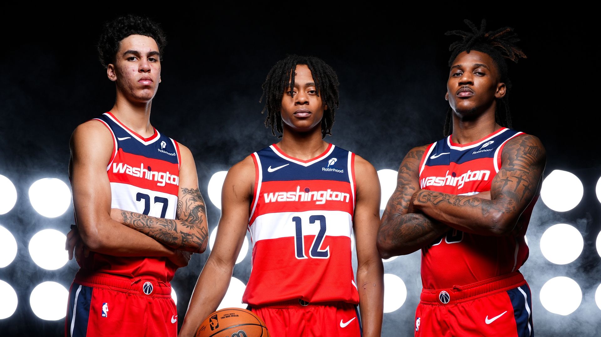 Wizards veterans scout Tre Johnson and the rookies